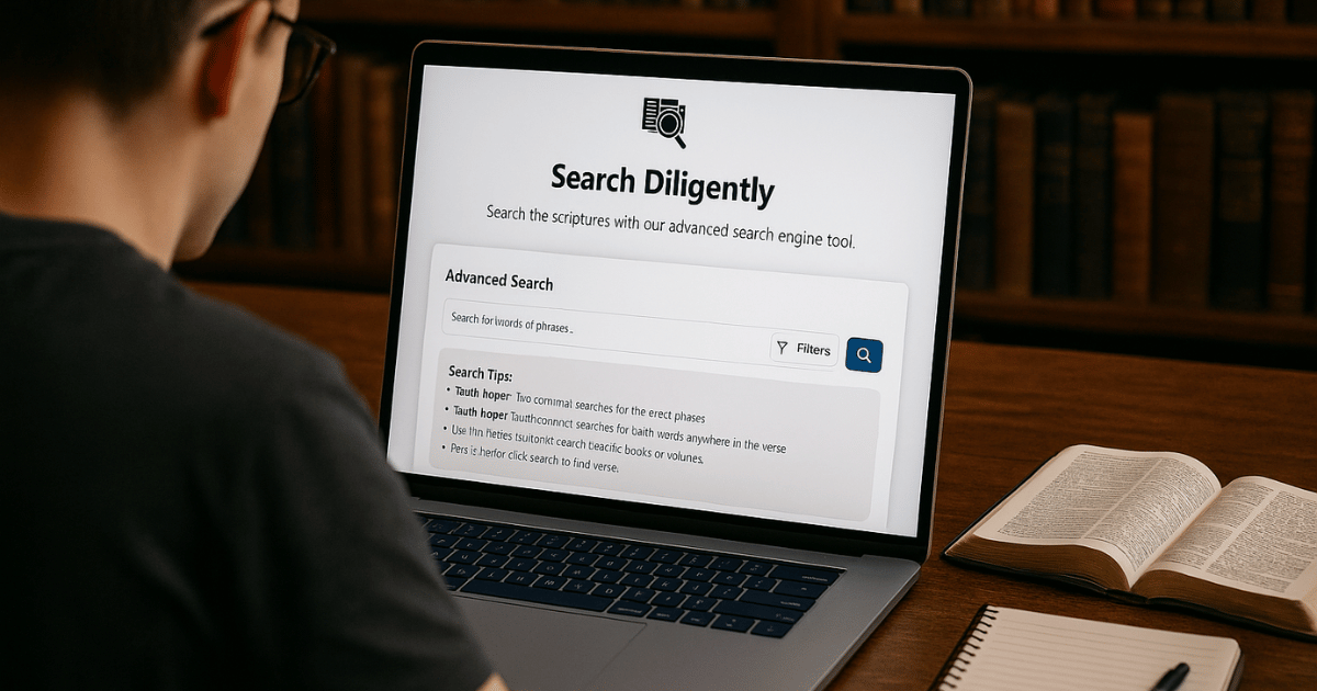Search Diligently | Free Advanced Scripture Search Tool for Deep Study